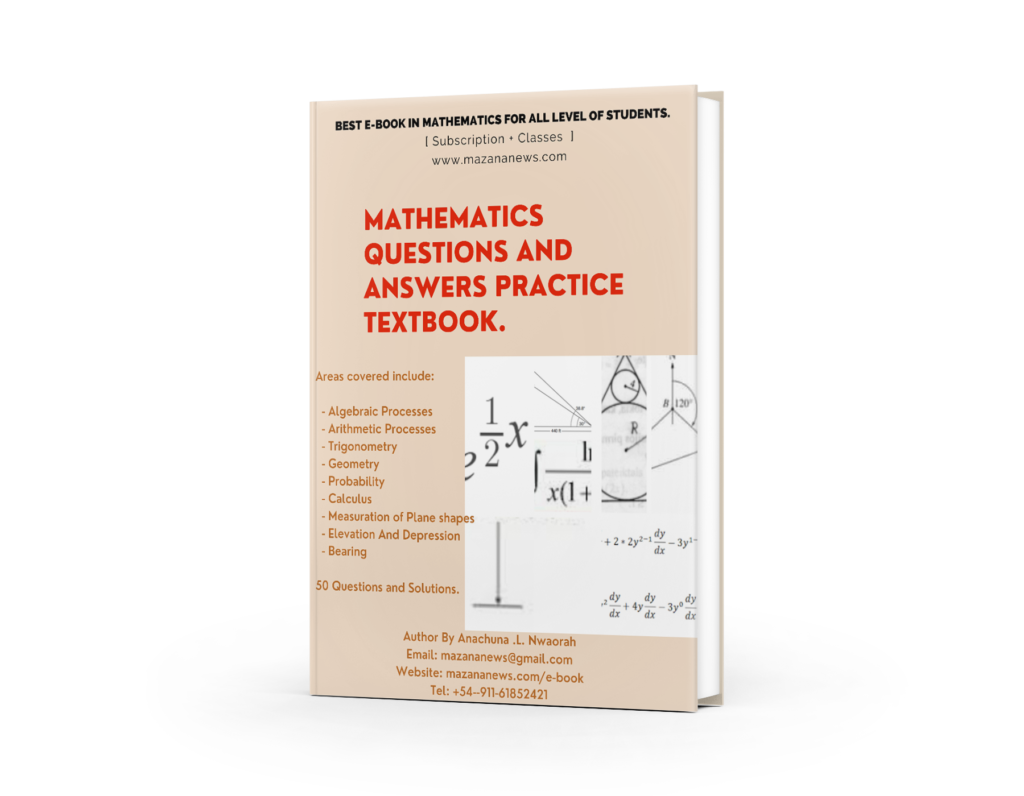 Mathematics Questions And Answers Textbook Mazananews